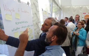 Ett inslag under workshopen var att deltagarna fick prioritera olika ...